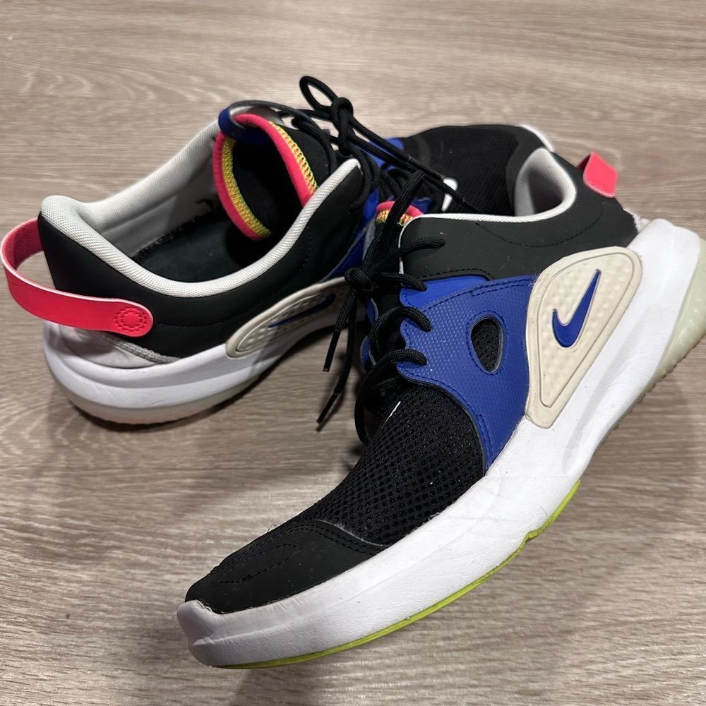 Men's Nike Joyride Running Shoes Black White Multi-Co… - Gem
